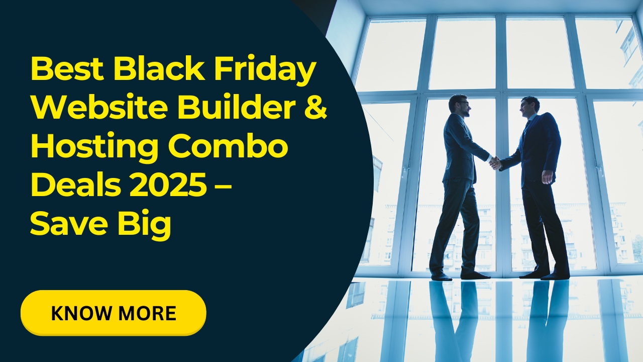 Best Black Friday Website Builder & Hosting Combo Deals 2025 - InfoSky ...